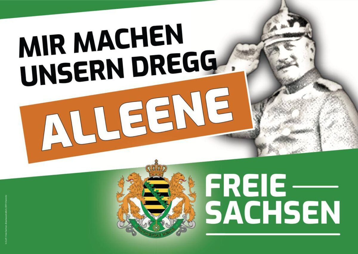 Die FREIEN SACHSEN am 1. September in den Landtag wählen! - Freie ...
